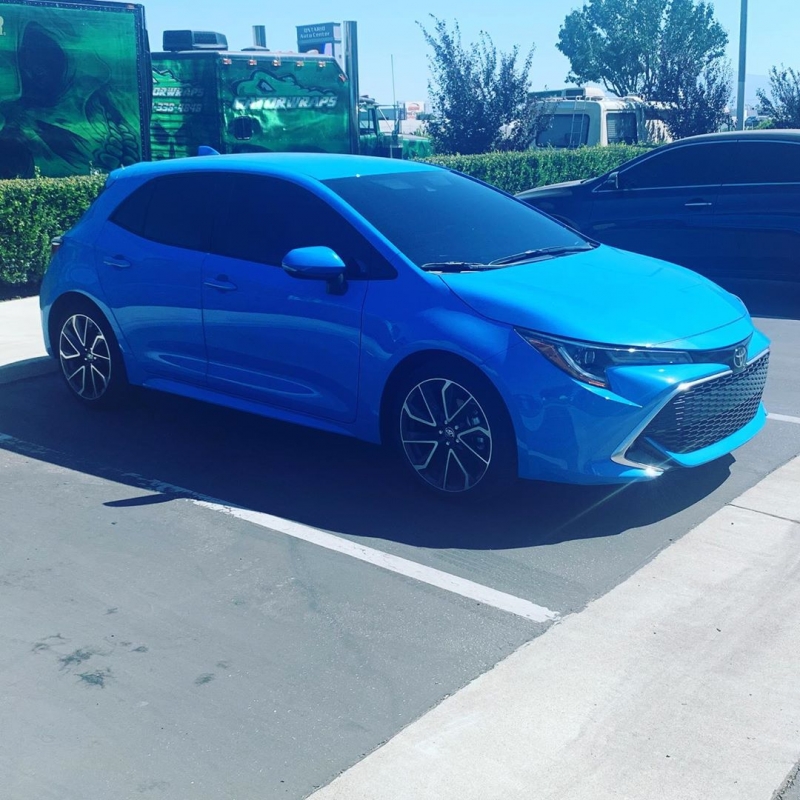 Brand new 2020 Toyota Corolla window tint - Perfect Touch Window Tint