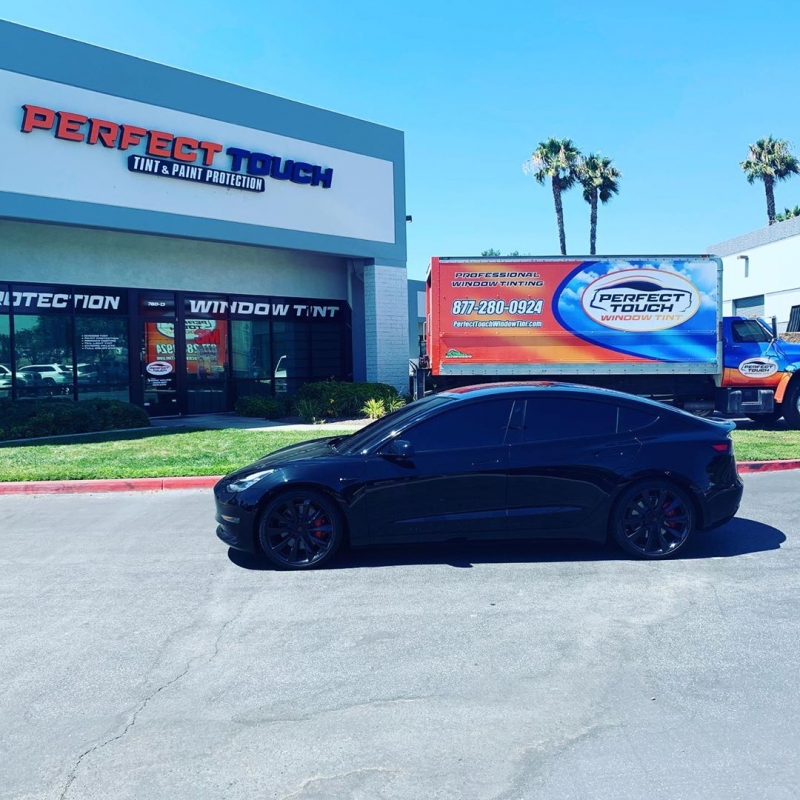 Tesla Model 3 window tint - Perfect Touch Window Tint