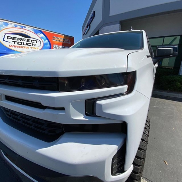 Chevy Silverado Headlight Tint - Perfect Touch Window Tint